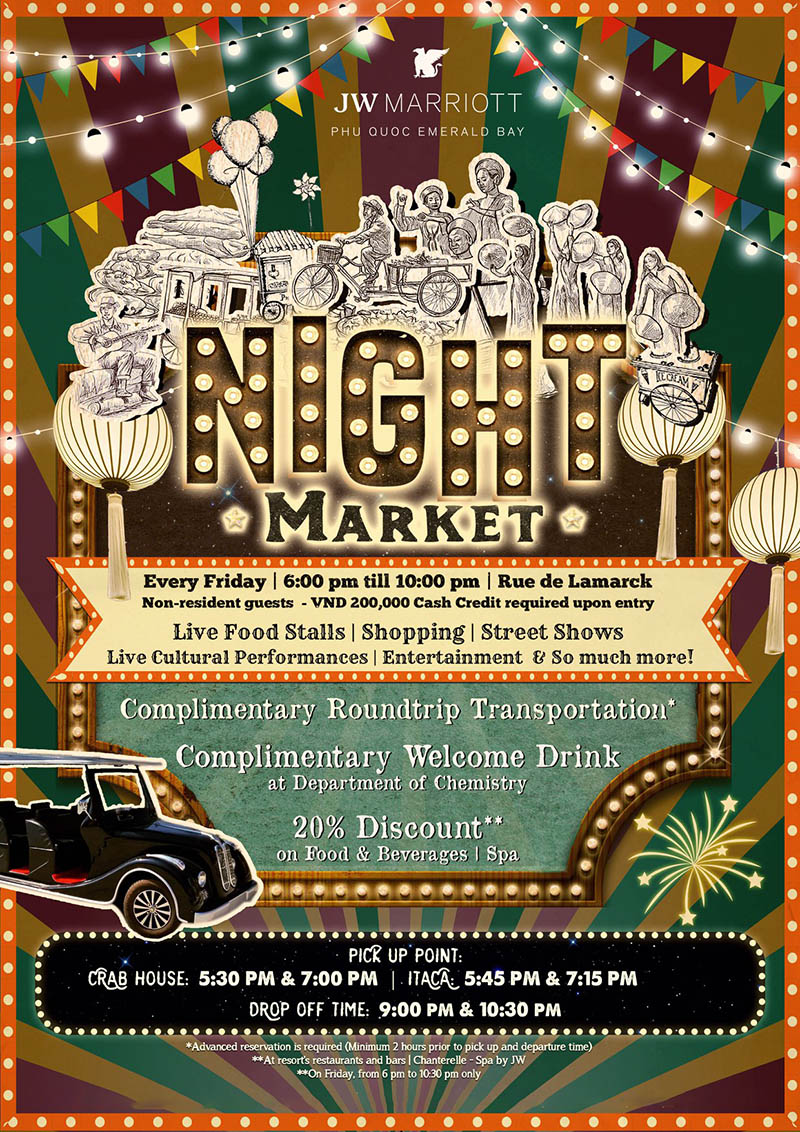 Night Market Jw Marriott Phú Quốc - SunHome